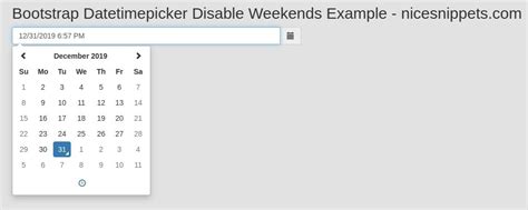 Bootstrap 4 Datetimepicker Format