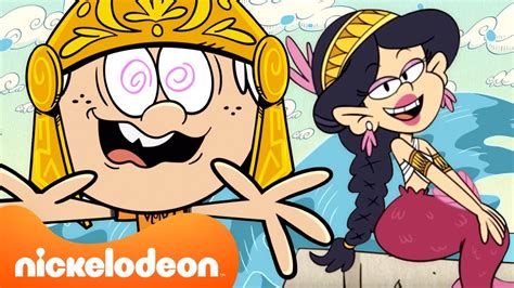 Lincoln Falls In Love With A Greek Mermaid 🧜‍♀️ The Loud House