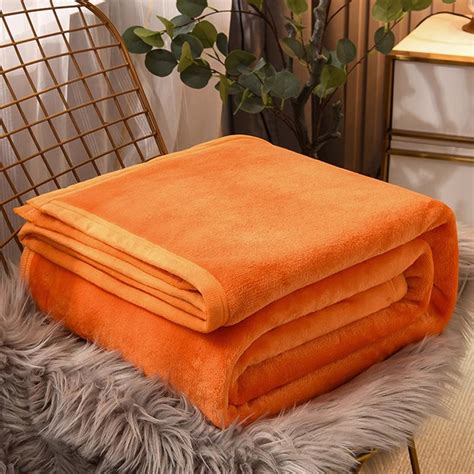 Microfiber Blanket Plain Color Blanket Super Soft Warm Plush Blanket