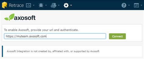 Axosoft Retrace Integration