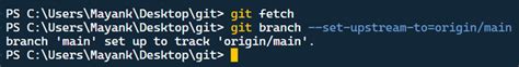 How To Fix Git Error There Is No Tracking Information For The Current Branch Geeksforgeeks
