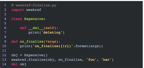 Python 模塊 Weakref 每日頭條