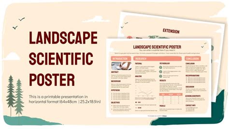 Scientific Poster Background