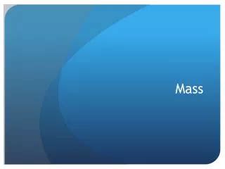 PPT Mass And Weight Measurement PowerPoint Presentation Free