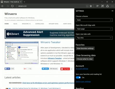 How To Enable Dark Theme In Microsoft Edge