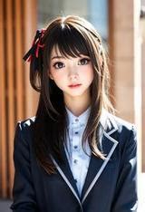 Lisa Genshin Impact Cosplay Plus Size Face Swap Id