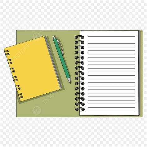 Notebook Clipart Open At Louis Tillmon Blog