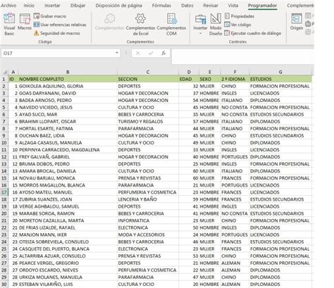 Ítems En Listbox Con Colores Control Listview Excel Signum
