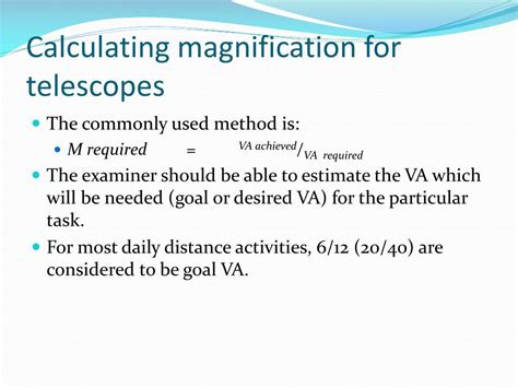 Ppt Calculations Of Magnification Powerpoint Presentation Free