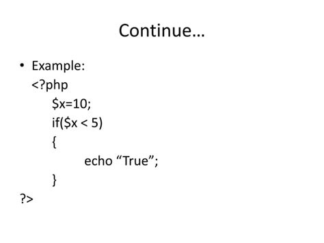 Unit 1 Php Basic1 Of The Understanding Of Phppptx