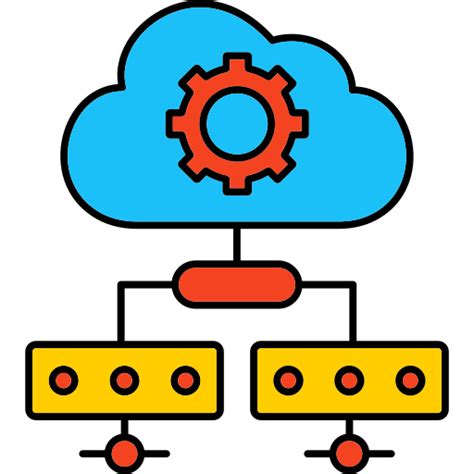Cloud Computing Generic Color Lineal Color Icon