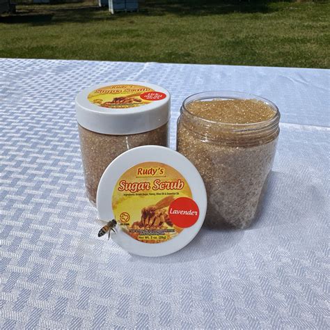 Sugar Scrub Rudys Honey