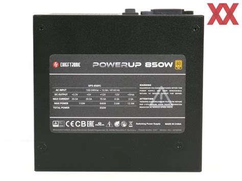 Тест и обзор: Chieftronic PowerUp GPX-850FC 850W - компактный блок ...