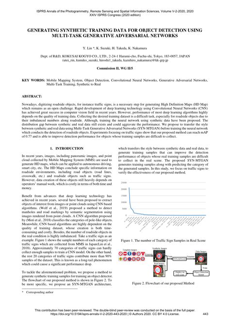 Pdf Generating Synthetic Training Data For Object Detection Using Multi Task Generative