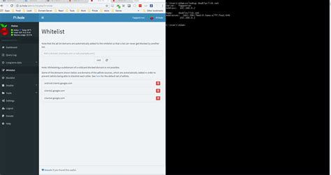 Whitelisted Sites Display Block Page · Issue 1965 · Pi Holepi Hole · Github