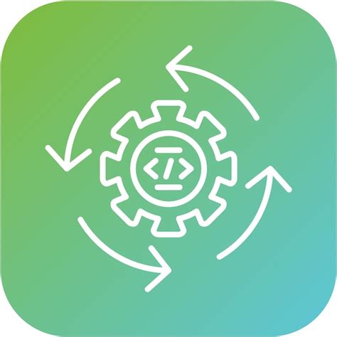 Premium Vector Vector Design Continuous Integration Icon Style