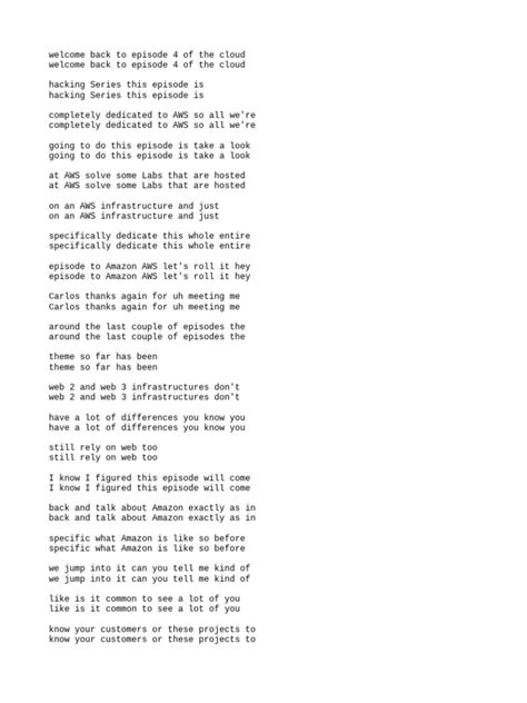 English Auto Generated English Auto Generated Cloud Hacking Hacking Amazon Aws