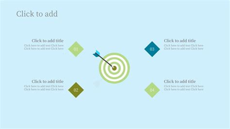 Illustration Of Target With Arrow Process Diagram In The Center Google Slide Theme And