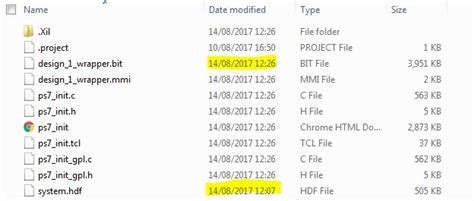 Vivado Issue 1 Unable To Upgrade Hardware Platform Project When Exporting New Hdf File