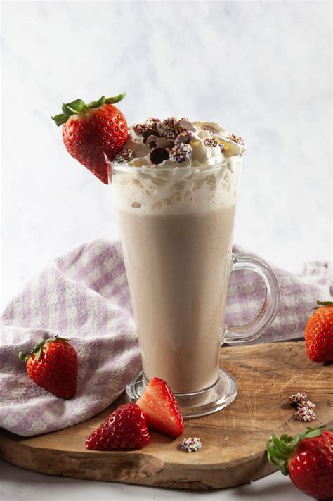 Homemade Easy Strawberry Latte Recipe Starbucks Copycat Jess Eats