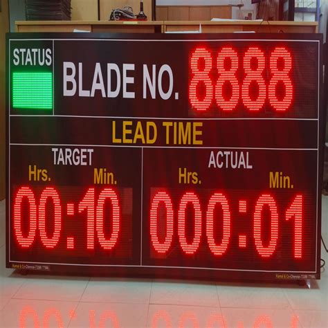 Led Count Down Timer Display Board Manufacturer Supplier Exporter