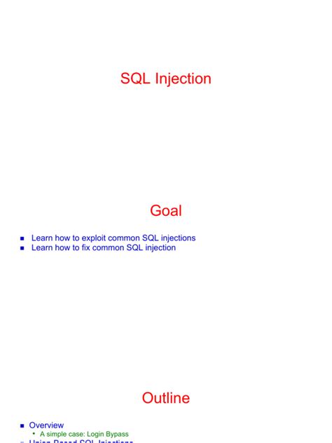 04 sql injection pdf databases information retrieval