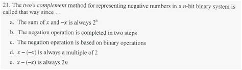 Computer Science Why Is 2s Complement Called This Way Mathematics
