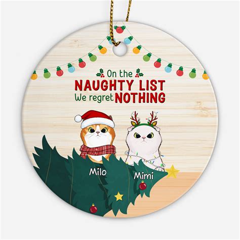 Personalized We Regret Nothing Ornaments Personal House