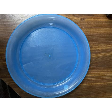 ถาด ถาดกลม ถาดพลาสติก มี2ขนาด สีฟ้าและสีเขียวใส ขนาด30cm และ25cm Shopee Thailand