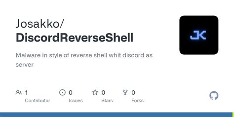 GitHub Josakko DiscordReverseShell Malware In Style Of Reverse Shell Whit Discord As Server