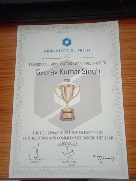Gaurav Kumar Singh On Linkedin Big Achievement For My Teamawarded