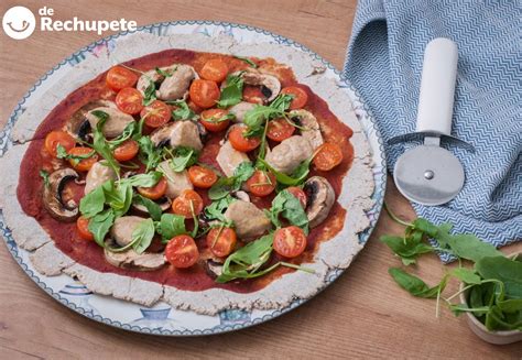 Pizza Vegana Sin Gluten Una Receta Casera Fácil Y Crujiente