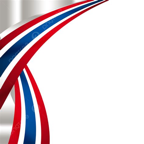 깃발 태국 독립 국가 민족 리본 펄럭이는 경계 국경 깃발 태국 Png 일러스트 및 Psd 이미지 무료 다운로드 Pngtree