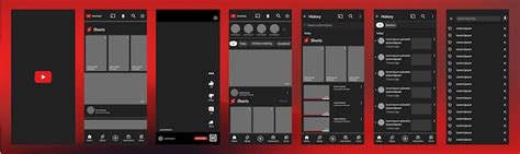 Premium Vector Youtube Interface You Tube Screen Social Media Social Network Interface