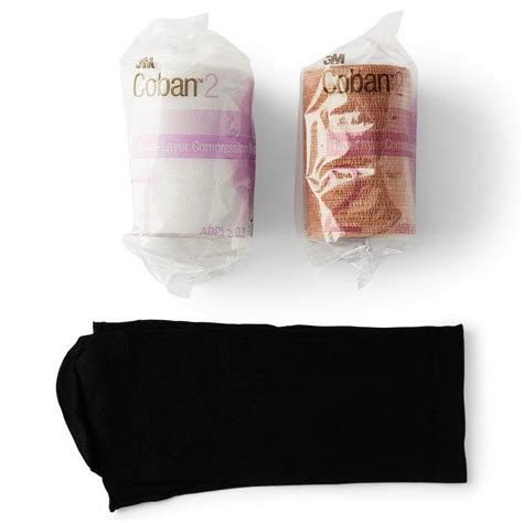 3M Coban 2 Layer Compression Bandage System Kit 4in 1Ct
