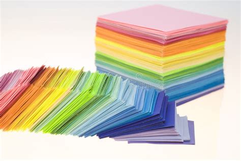 Various Color Paper Stock Photo Image Of Print Element
