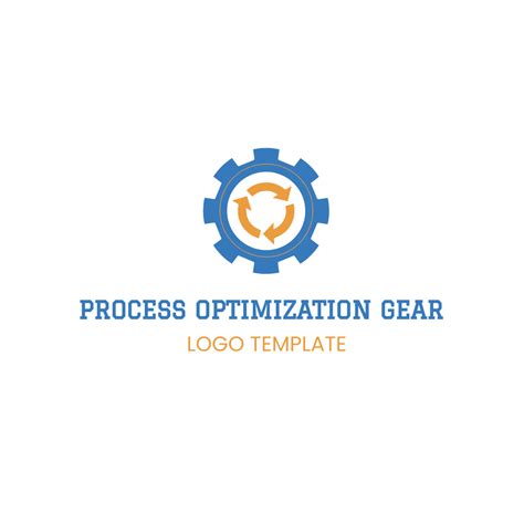 Free Process Optimization Gear Logo Template To Edit Online