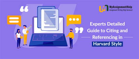Experts Detailed Guide To Citing And Referencing In Harvard Style