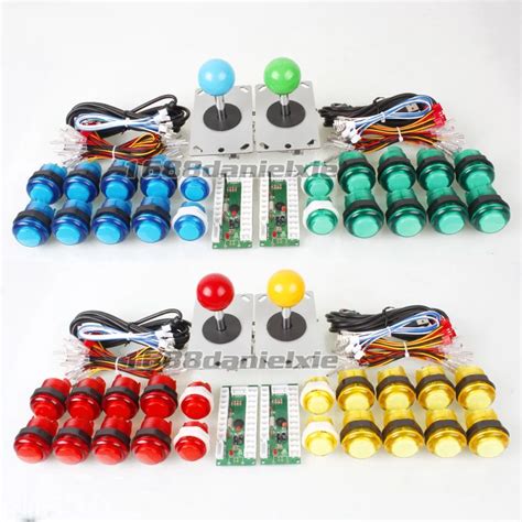 buy 4 player arcade kits parts usb encoder to pc