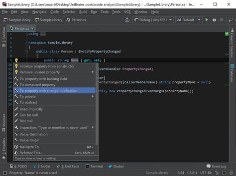 Learning Best Practices And Language Features Using Rider Code