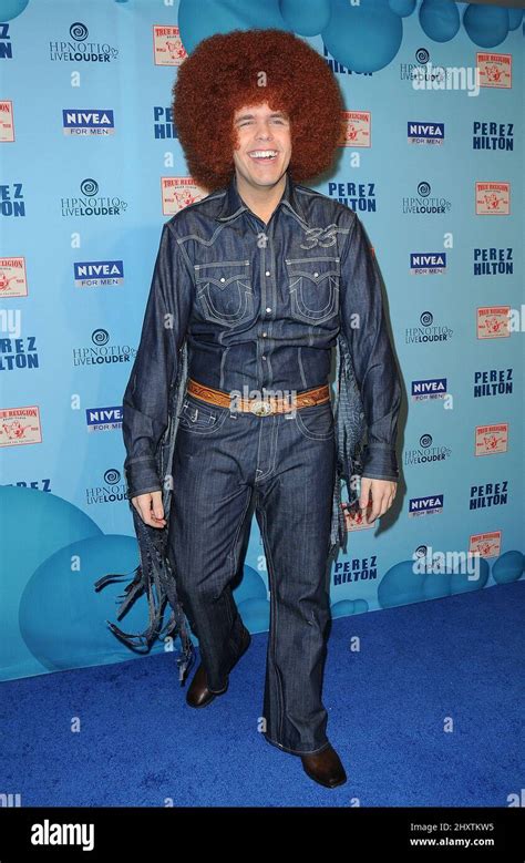 Perez Hilton During Perez Hiltons Blue Ball Birthday Party At Siren