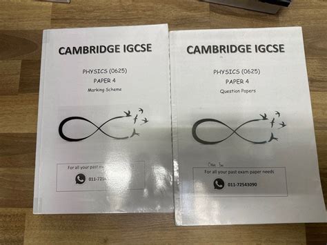 Cambridge Igcse Physics 0625 Past Year Paper Paper 4 Question Paper And Marking Scheme Hobbies