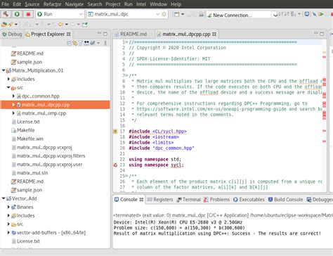 Run A Sample Project With Eclipse