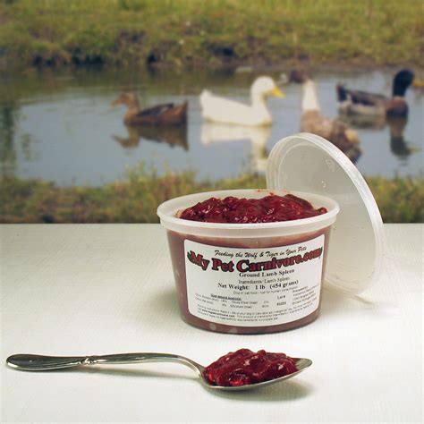 Ground Lamb Spleen 1 Lb My Pet Carnivore