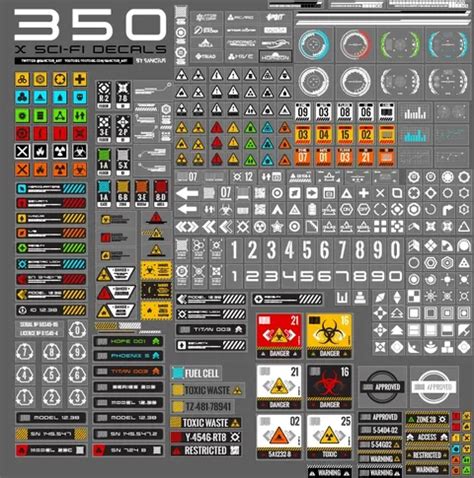 Fallout Vault Decals Blendatlas
