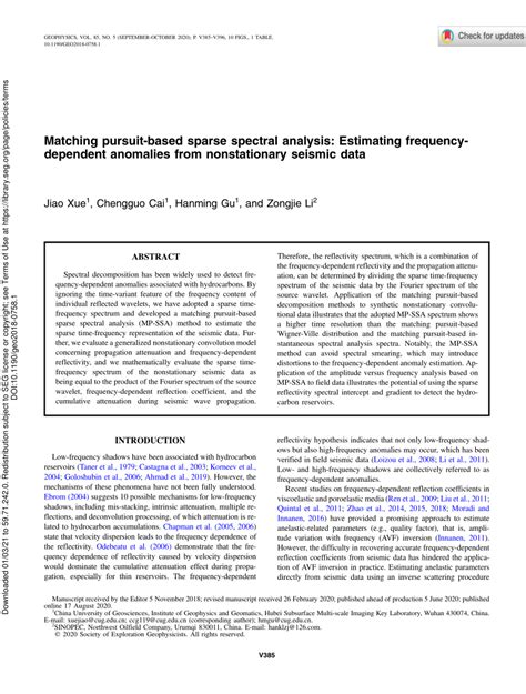 Pdf Matching Pursuit Based Sparse Spectral Analysis Estimating