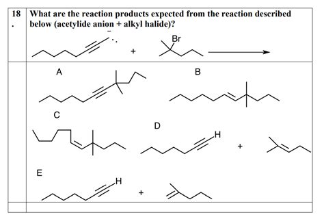 [solved] 18 What Are The Reaction Products Expected From The Reaction Course Hero