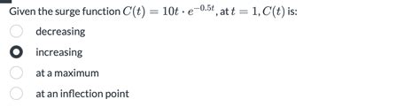 Solved Given The Surge Function Solved Given The Surge Function