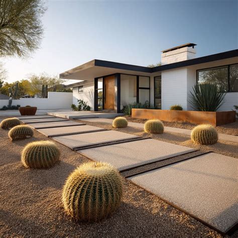 Modern Desert Front Yard Design Ideas With Style And Depth