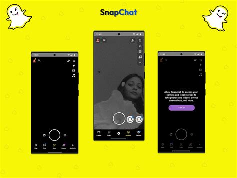 Snapchat Ui Design Snapchat Camera By Sadia Afrin On Dribbble